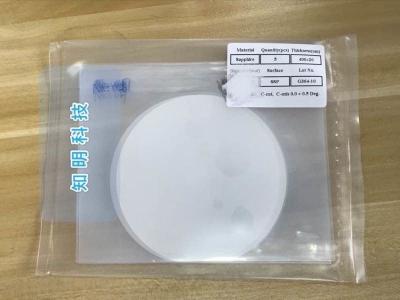 China Dia 103mm C - Axis Sapphire Optical Windows Single Side Polished Customized Size for sale