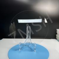 China 12inch Sapphire wafer sapphire substrate Al2O3 wafer 9.0Mohs transparent  SSP DSP C-axis for sale