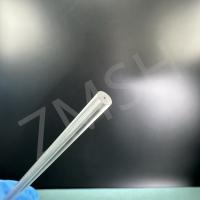 China Sapphire Tubes Al2O3 Tubes Pure Transparent High Hardness Customized Tubes Optical Application for sale