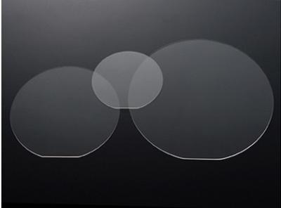 China dia125mm Double Side Polished Sapphire Glass Lens Al2O3 Single Crystal Substrate for sale