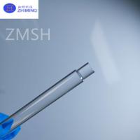 China Sapphire AL2O3 Tubes NMR Nuclear Magnetic Resonance High Hardness Transparent Polished Customization for sale
