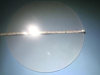 China C Axis 8 Inch Al2O3 Sapphire Wafer Wear Resistance For Crystal Optical Lens for sale