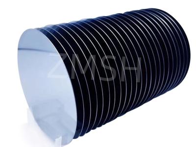 China Sic silicon carbide wafer 4H-P type on axis 0°Used to manufacture high power devices for sale