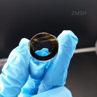 China Sapphire Optical Window Components High Precision Transparent Glass Protection Window gold plating for sale