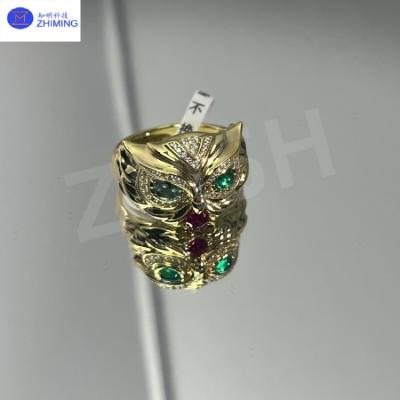 China Premium Custom Lab-Grown Colored Sapphire Gemstones Jewelry Rings Processing for sale