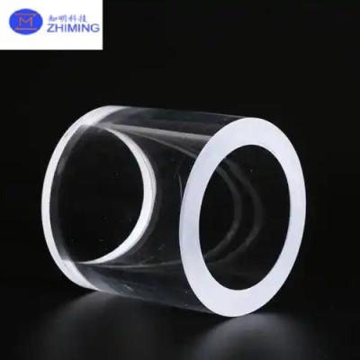 China Sapphire Tube length 50.8 mm Pressure Resistant Customized Size Single Crystal Al2O3 for sale