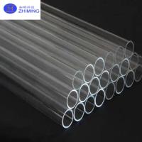 China Sapphire Tube length 203.2 mm Pressure Resistant Customized Size Single Crystal Al2O3 for sale