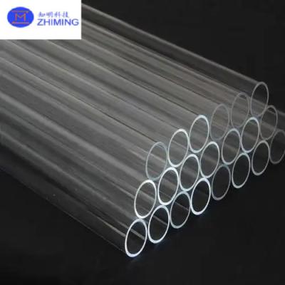 China Sapphire Tube length 203.2 mm Pressure Resistant Customized Size Single Crystal Al2O3 for sale