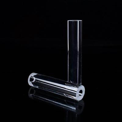 China High Temperature Resistant Quartz Glass Tube Thick Wall Transparent Corrosion Resistant Glass for sale