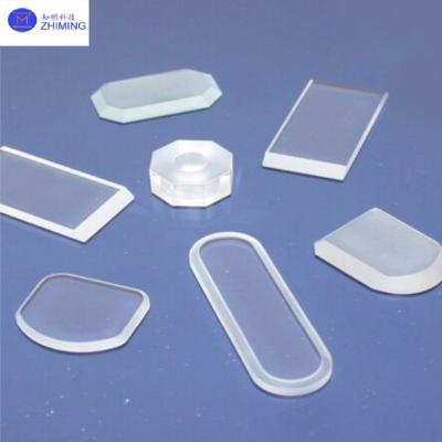 China Custom Irregular-Shaped Quartz Glass Windows High-Purity Fused Silica Optical Components for sale
