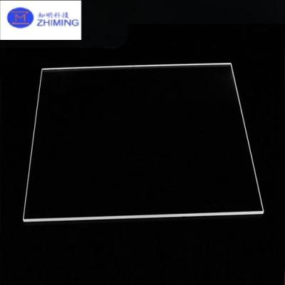 China High Temperature Corrosion Resistant Window Square Shaped Quartz Glass Plates JGS1/JGS2 for sale