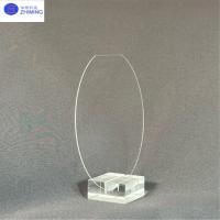 China 4Inch Quartz Wafer Diameter 100mm Fused Silica Wafer For Semiconductor Manufacturing for sale