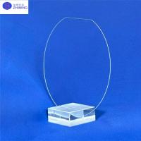 China ​​4inch Quartz Wafer Custom Thickness Range 0.5 Mm To 1.5 Mm Ra ≤ 0.5 Nm​​ for sale