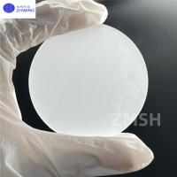 China 60mm Sapphire Wafer 3mm Thickness Optical Infrared Window for sale