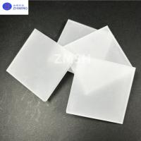 China Sapphire Square Plate Single crystal Al₂O₃ 5.5×5.5mm Thickness 6.04 mm for sale