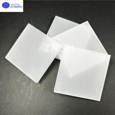 China Sapphire Square Plate Single crystal Al₂O₃ 5.5×5.5mm Thickness 6.04 mm for sale