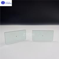 China Custom Square Optical Windows Green Moissanite SiC Crystal High Hardness for sale