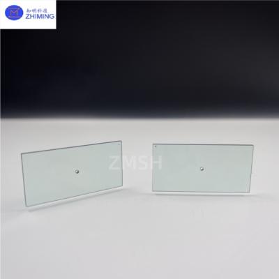 China Custom Square Optical Windows Green Moissanite SiC Crystal High Hardness for sale