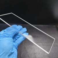 China ​​Custom Sapphire Optical Window 222mm×74mm×4mm Wear Resistance for Infrared windows for sale