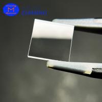 China Square Sapphire Substrate 10×10×1mm , C-plane , DSP , High Purity Single Crystal Al₂O₃ for sale