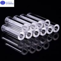 China Kyropoulos-Grown Sapphire Tube 2–400mm OD for  High Temperature Optical and Industrial Applications for sale