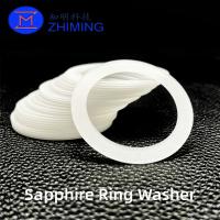 China Custom Sapphire Ring Washer – Wear-Resistant, Insulating Single-Crystal Al₂O₃ Component for sale
