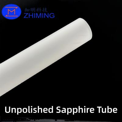 China Unpolished Sapphire Tube - High-Performance Single Crystal Al₂O₃, Custom Sizes Available for sale