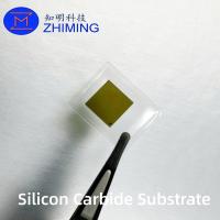 China 4H-N Type SiC Substrate 10x10mm Wafer for Power Electronics for sale