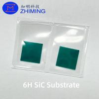 China Industrial-Grade 6H SiC Substrates for High-Temperature, UV, and Precision Electronics for sale