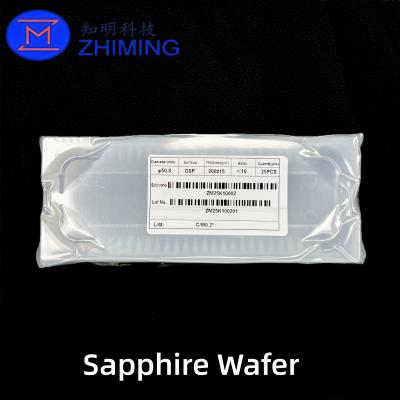 China 2-inch DSP Sapphire Wafer 200 µm Al₂O₃  for LED & Optical Applications for sale