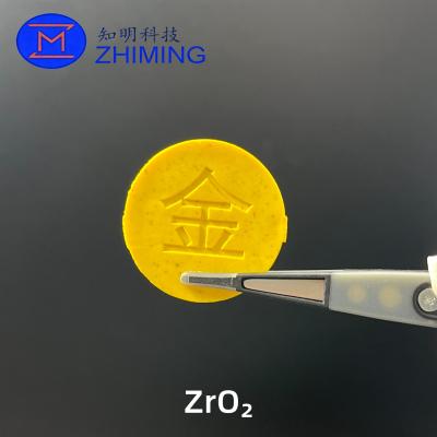 China Custom Zirconia (ZrO₂) Ceramic Molds with Precision Laser Engraving & Marking for sale
