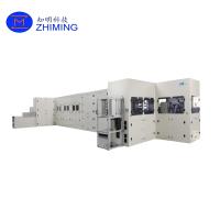China 6–8 Inch Silicon and SiC Wafer Polishing Line with Quad Heads and Closed-Loop Mounting for sale