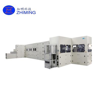 China 6–8 Inch Silicon and SiC Wafer Polishing Line with Quad Heads and Closed-Loop Mounting for sale
