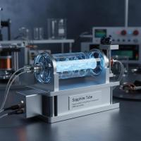 China Sapphire Tube customizable KY grown plasma containment NMR spectroscopy for sale