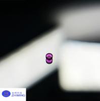 China Customizable 0.2mm Monocrystalline Al2O3 Red Sapphire Bearing with 9 Mohs Hardness for Precision Watch Jewel Applications for sale