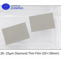 China Ultra-Thin Free-Standing Diamond Film for Advanced Packaging and Thermal Management for sale
