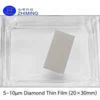 China Ultra-Thin Free-Standing Diamond Film for Advanced Packaging and Thermal Management for sale