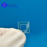 China TGV Sapphire Substrate with Precision Through-Via Micro Holes and Customized Layout for High Mechanical Strength for sale
