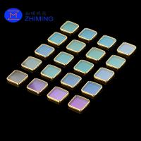 China Precision Gold Metallized Sapphire Components for Optical, Electronic and Semiconductor Applications for sale