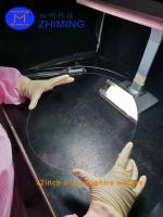 China 12 inch Sapphire Wafer：C-plane SSP / DSP Optoelectronic Devices 12 inch Industrial Grade for sale