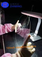 China 12 inch Sapphire Wafer：C-plane SSP / DSP Optoelectronic Devices 12 inch Industrial Grade for sale