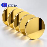China Si Gold Plated Silicon Wafers 2inch 4inch 6inch 8inch Metal Coating Materials Au for sale