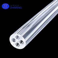 China Custom Sapphire Multi-Bore Tubes – 2-Hole & 4-Hole Precision Sapphire Tubing for sale