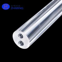 China Custom Sapphire Multi-Bore Tubes – 2-Hole & 4-Hole Precision Sapphire Tubing for sale