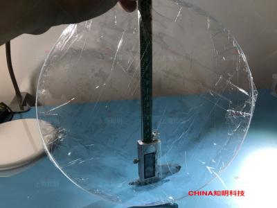 China 8inch Dia100mm 0001 Sapphire Wafer 1sp Or 2sp For Semiconductor Carrier for sale
