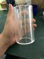 China Crystal Al2O3 85% Visible Wear Resistance Sapphire Tube for sale