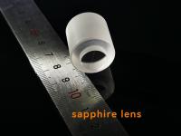 China C plane polished Sapphire Optical Windows Cylinder Rod Lens for sale