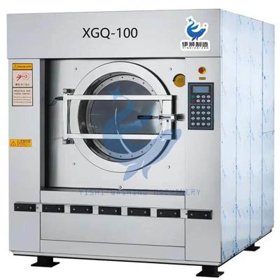 China Full Automatic Industrial Washer Extractor Machine 15-120kg Capacity with 750 RPM Dehydration for sale