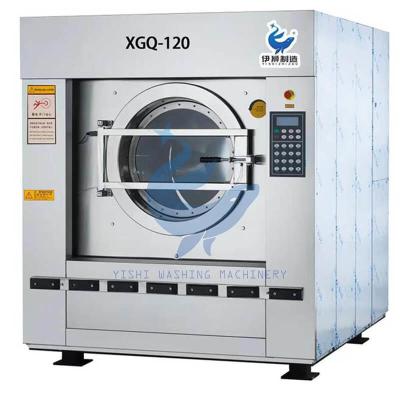 China 120KG Commercial Tilting Washer Extractor with 750 RPM Speed and Fully Automatic Operation for Industrial Laundry for sale