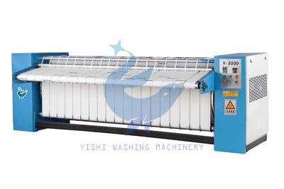 China Y-3000 Flatwork Ironer - 3 Meter Width Industrial Ironing Machine with 800mm Drum & 40.5kW Power for sale